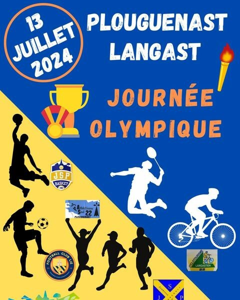 13 juillet 2024 : journée olympique à Plouguenast Langast